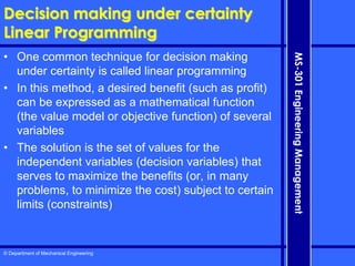 3. 2. decision making | PPT