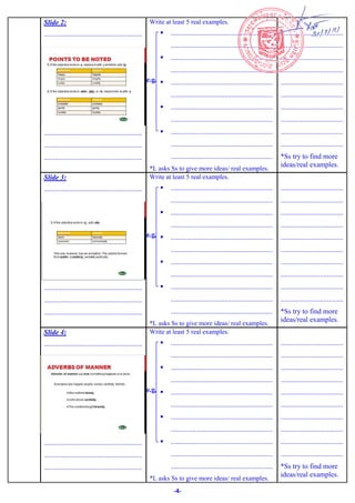 3. unit 6,adverbs(1) | PDF | Educational Assessment | Education
