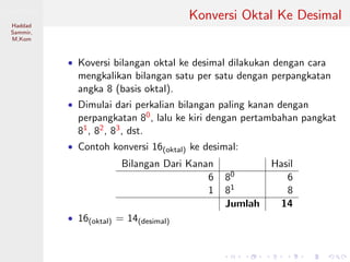 3. Konversi Bilangan | PDF