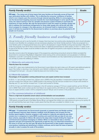 The 2011 family report card | PDF | Government Support and Welfare ...