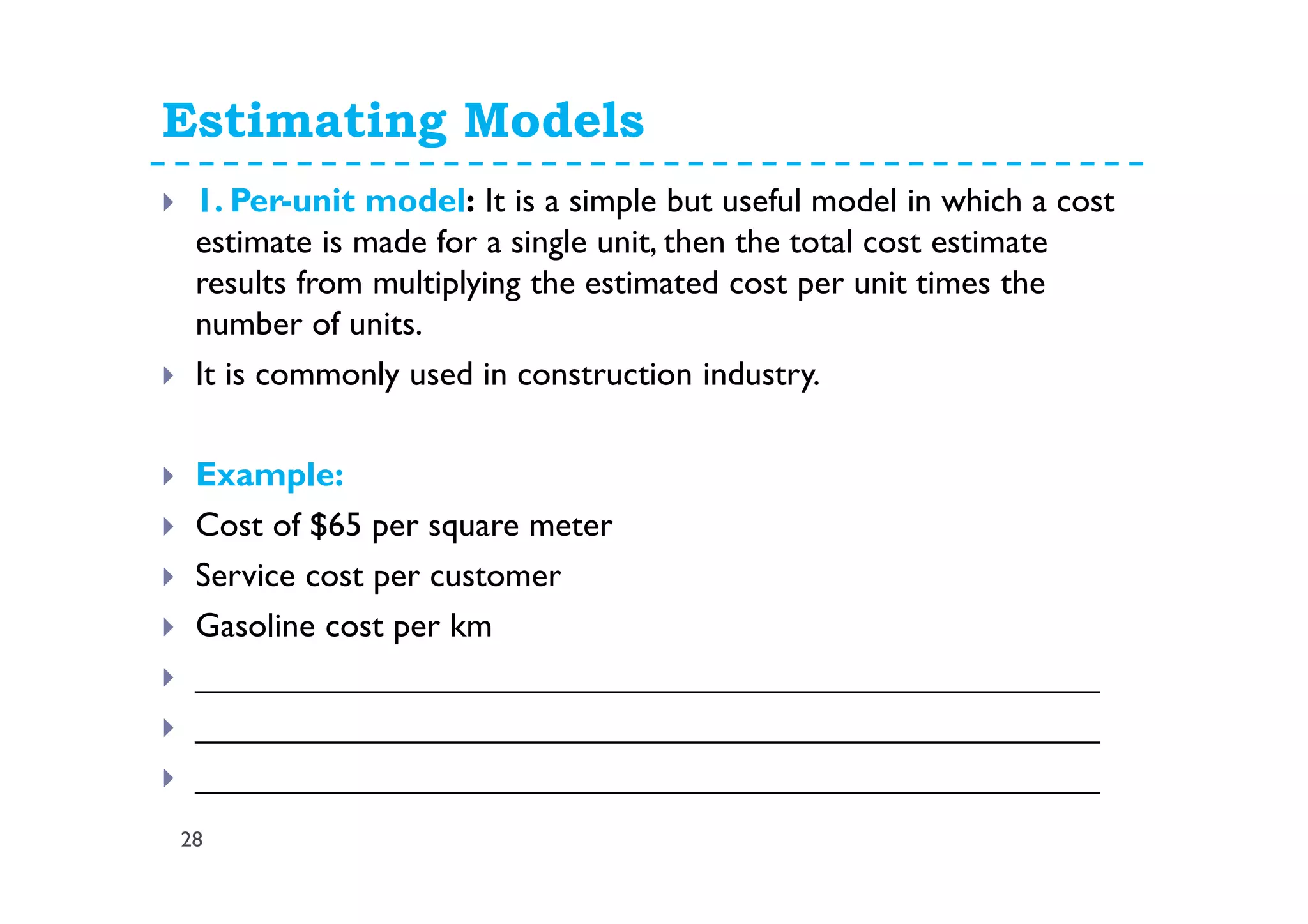 3. eng. cost and estimation | PDF