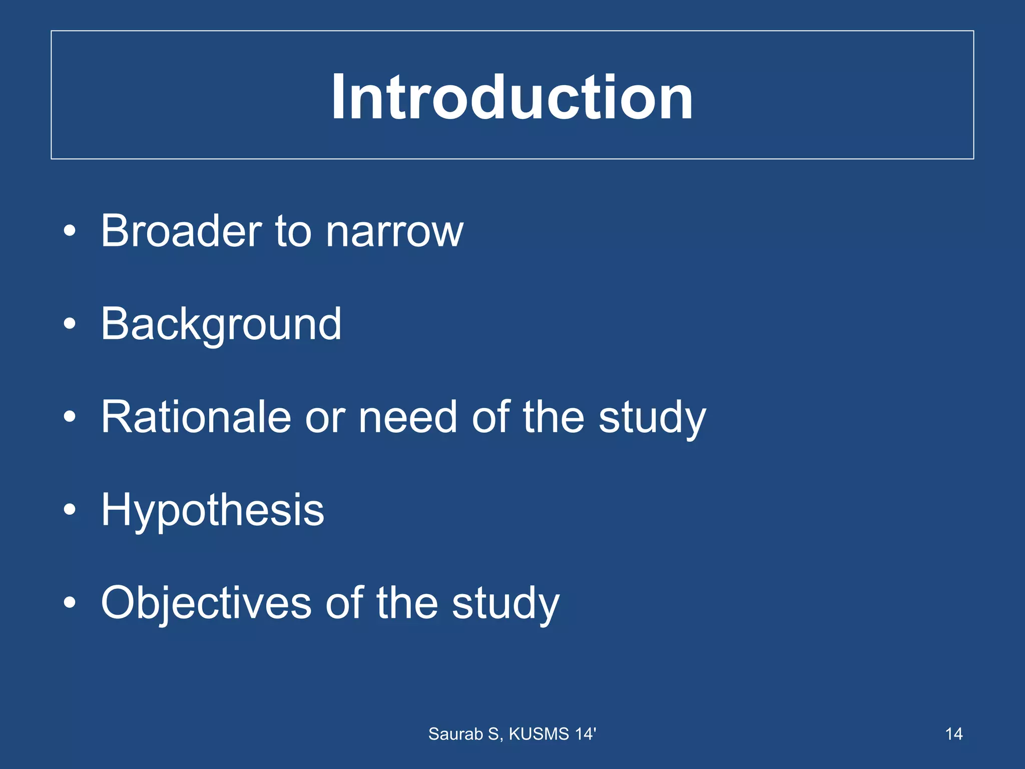 Introduction to research article | PPTX