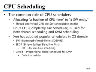 3. CPU virtualization and scheduling | PPTX