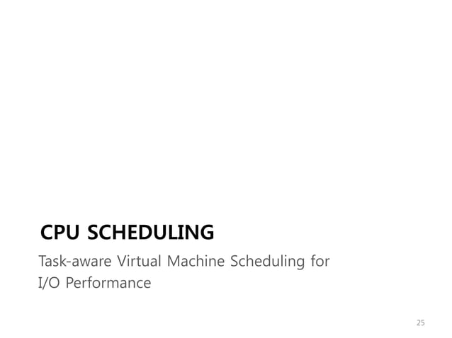 3. CPU virtualization and scheduling | PPTX | Operating Systems ...
