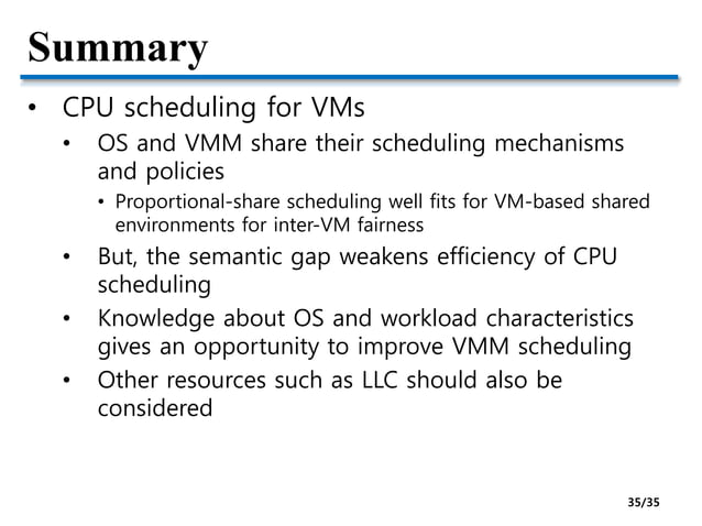 3. CPU virtualization and scheduling | PPTX | Operating Systems ...