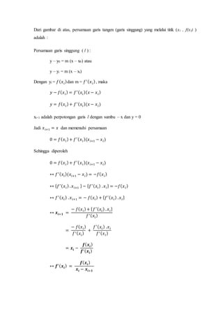 3. newton raphson method | DOCX