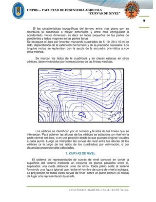 3. curvas de nivel (topografía) | PDF