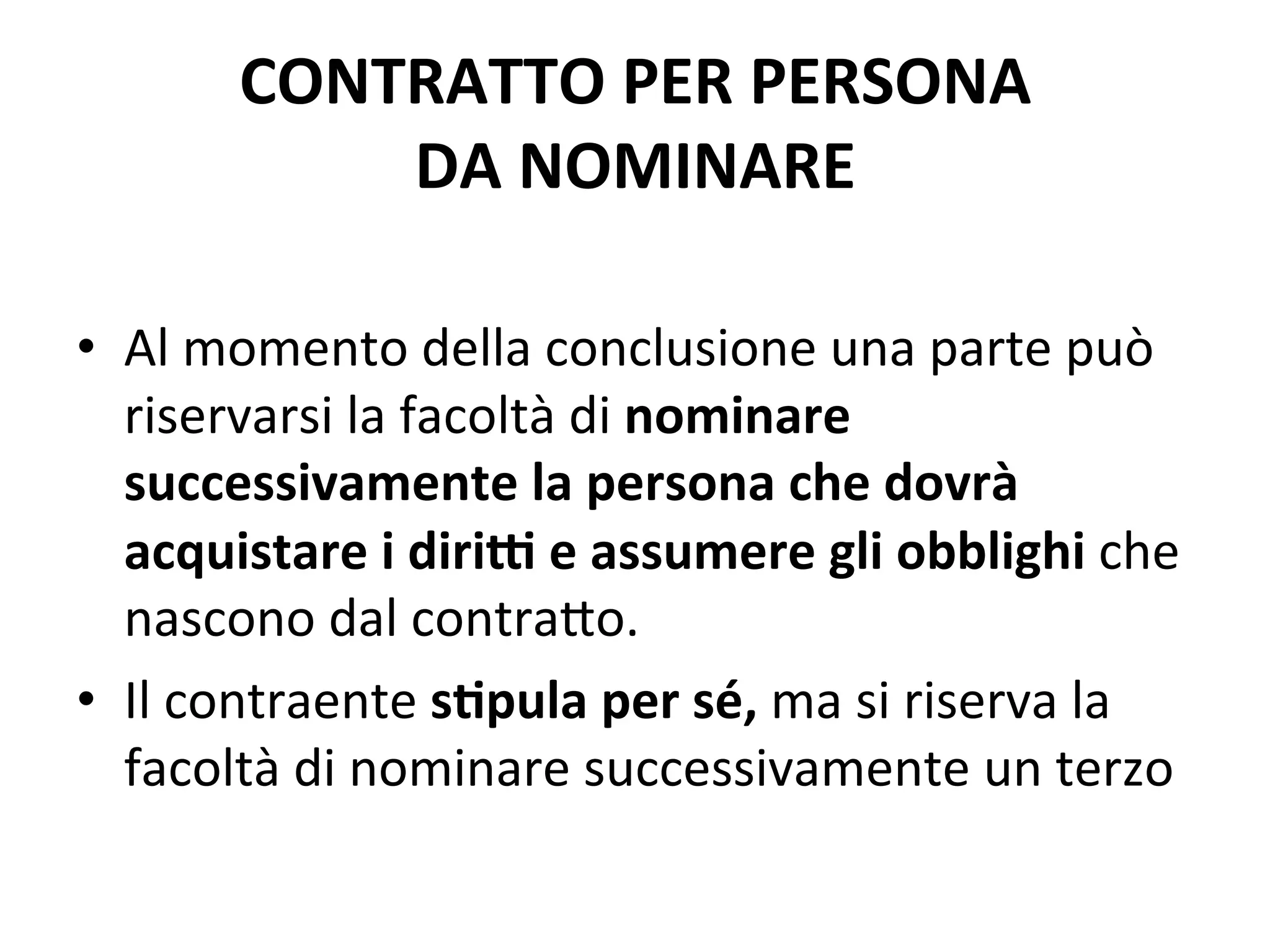 contratto e terzi | PDF
