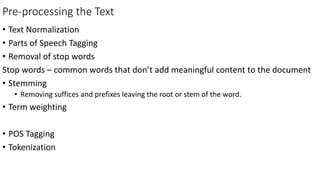 3. introduction to text mining | PPTX