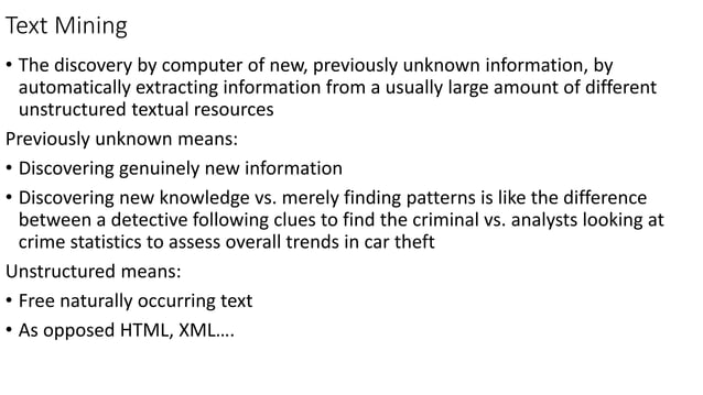 3. introduction to text mining | PPT