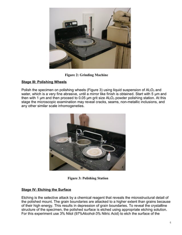 3.metallography experiment (engineering lab) | DOC