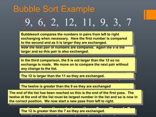 3.1 bubble sort | PPT