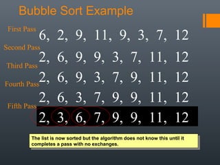 3.1 bubble sort | PPT