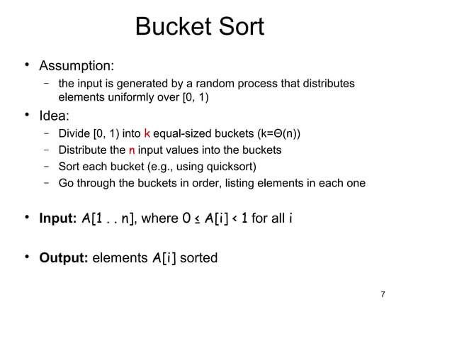 3.6 radix sort | PPT | Programming Languages | Computing