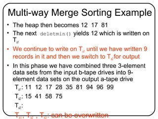 3.9 external sorting | PPT