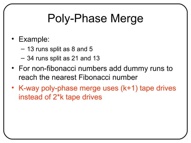 3.9 external sorting | PPT