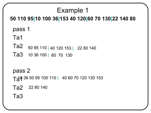 3.9 external sorting | PPT