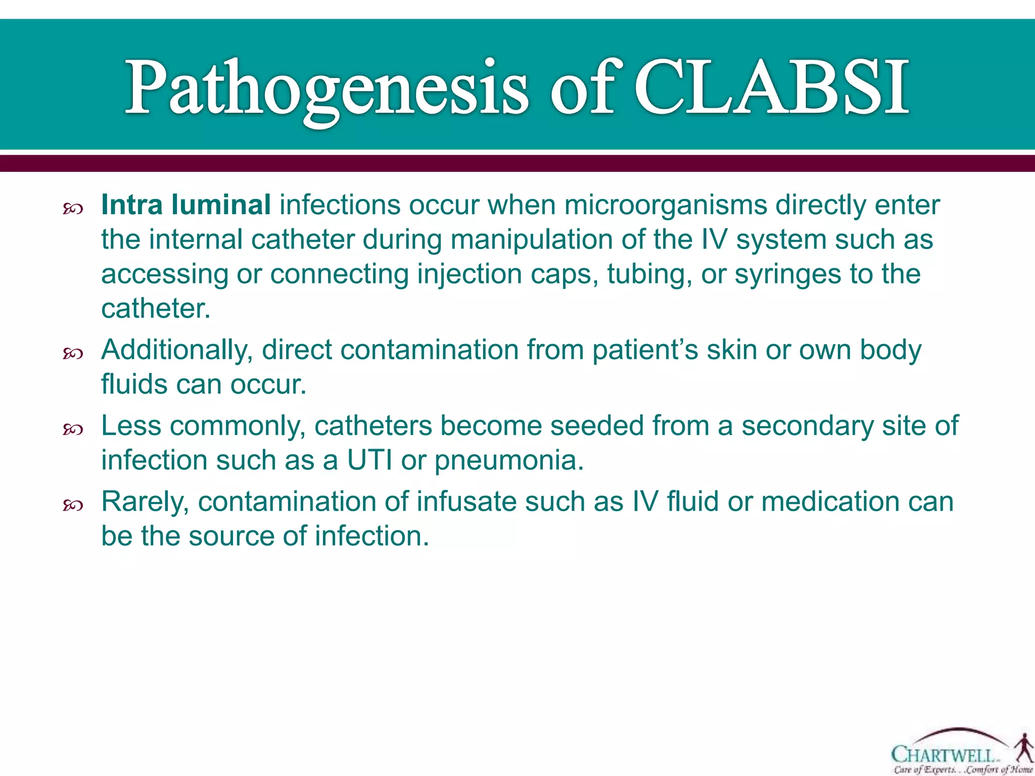 3. central line associated blood stream infection | PPTX