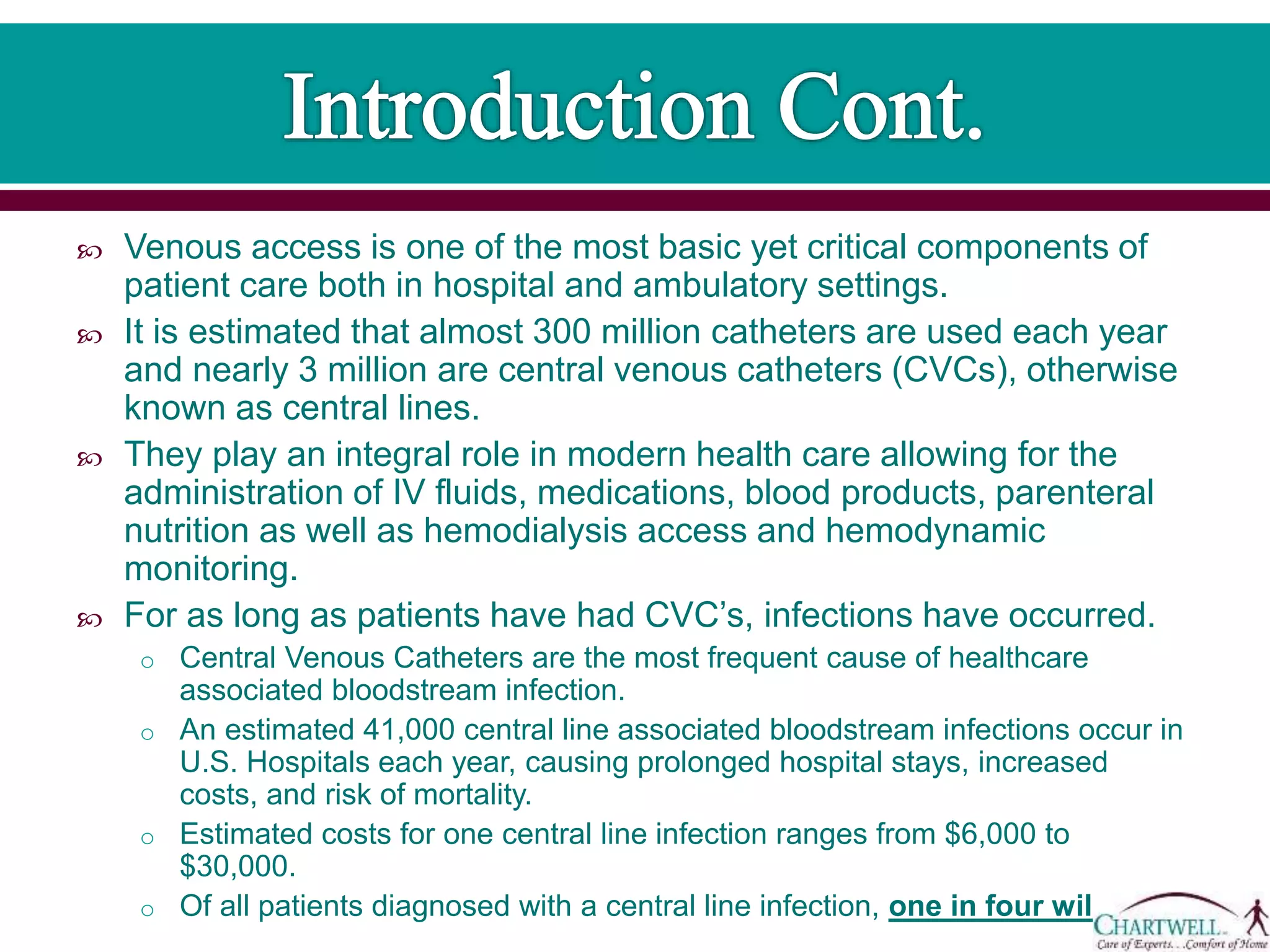 3. central line associated blood stream infection | PPTX