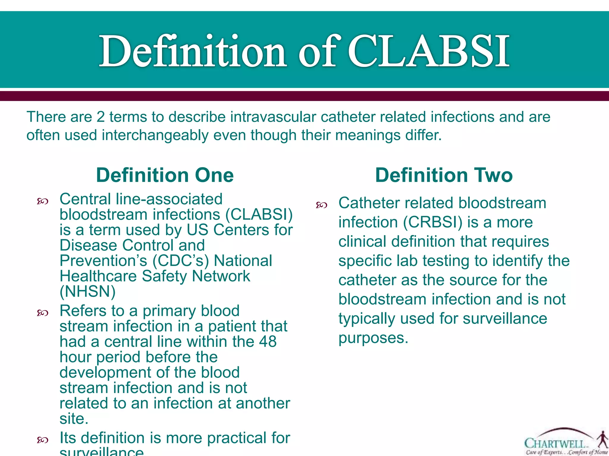 3. central line associated blood stream infection | PPTX