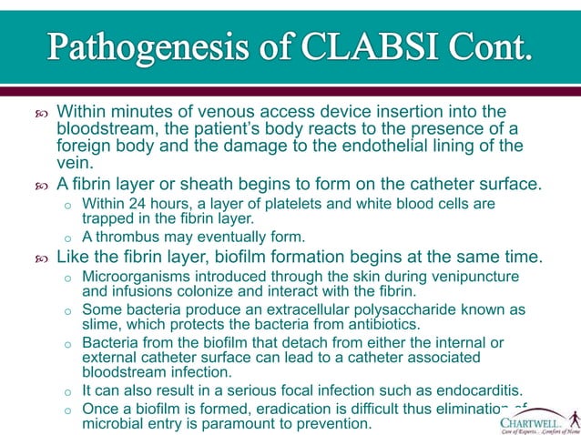 3. central line associated blood stream infection | PPTX | Infectious ...