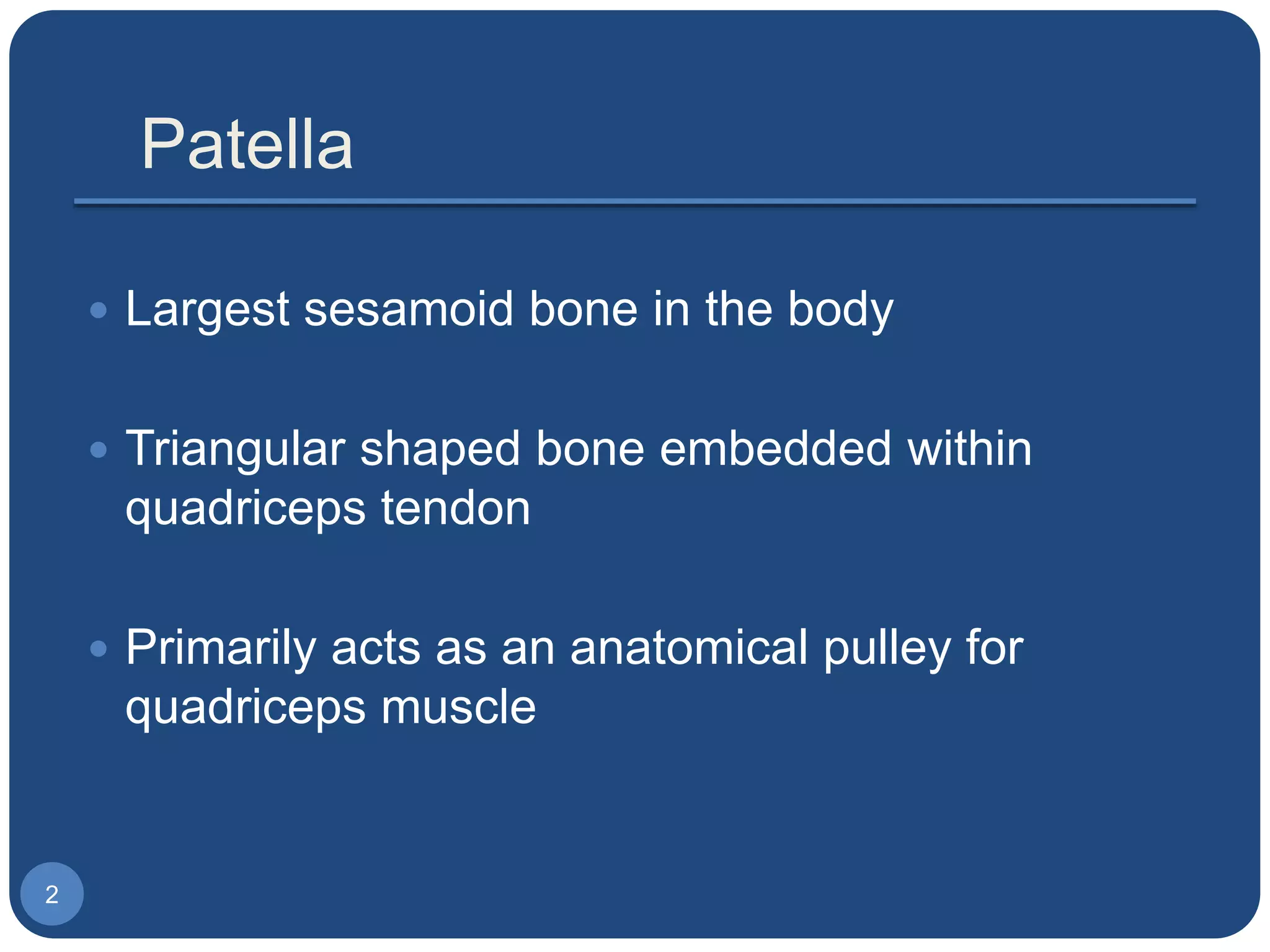 3. biomechanics of Patellofemoral joint | PPTX