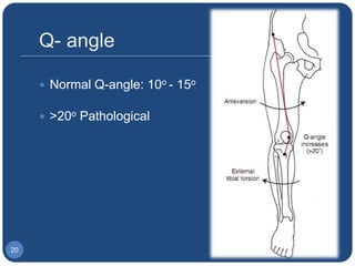 3. biomechanics of Patellofemoral joint | PPTX
