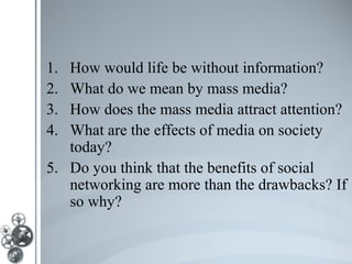 3. mass media lesson 2011 | PPT