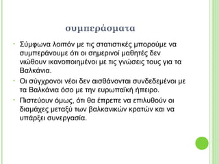 ΕΜΕΙΣ ΚΑΙ ΤΑ ΒΑΛΚΑΝΙΑ | PPT