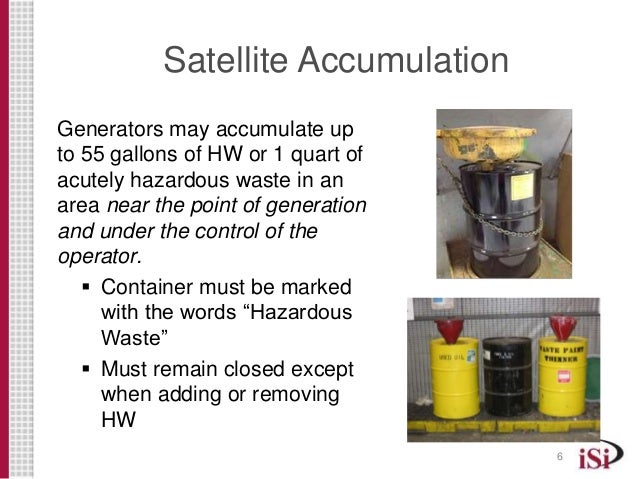 Satellite Accumulation Container Graphic