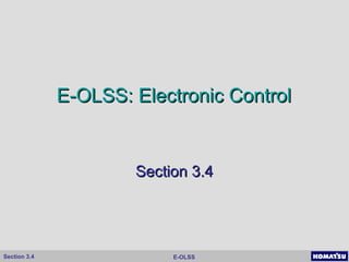 3.4 e olss electronic control | PPT | Technology & Computing