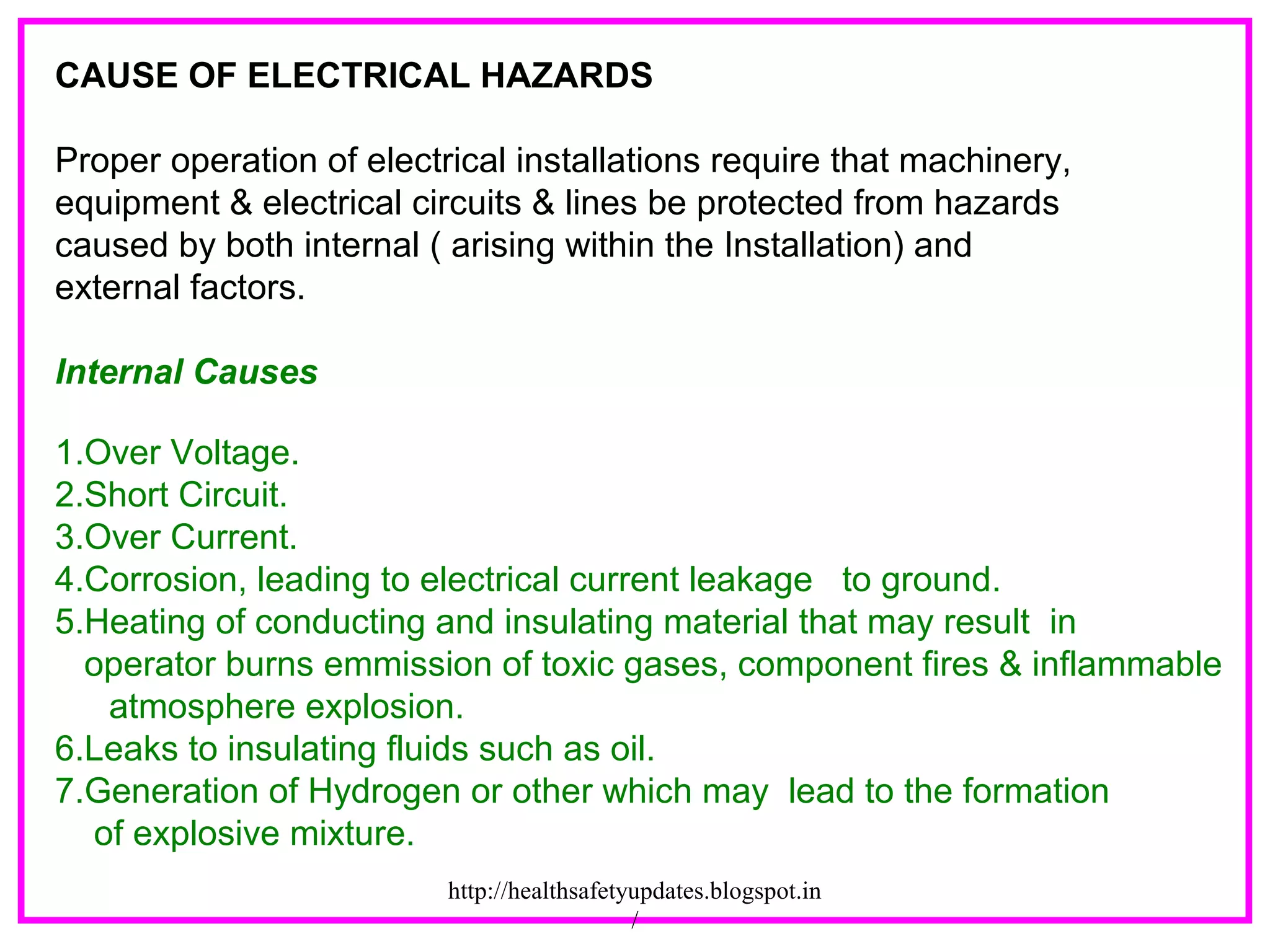 Electrical Safety | PPT