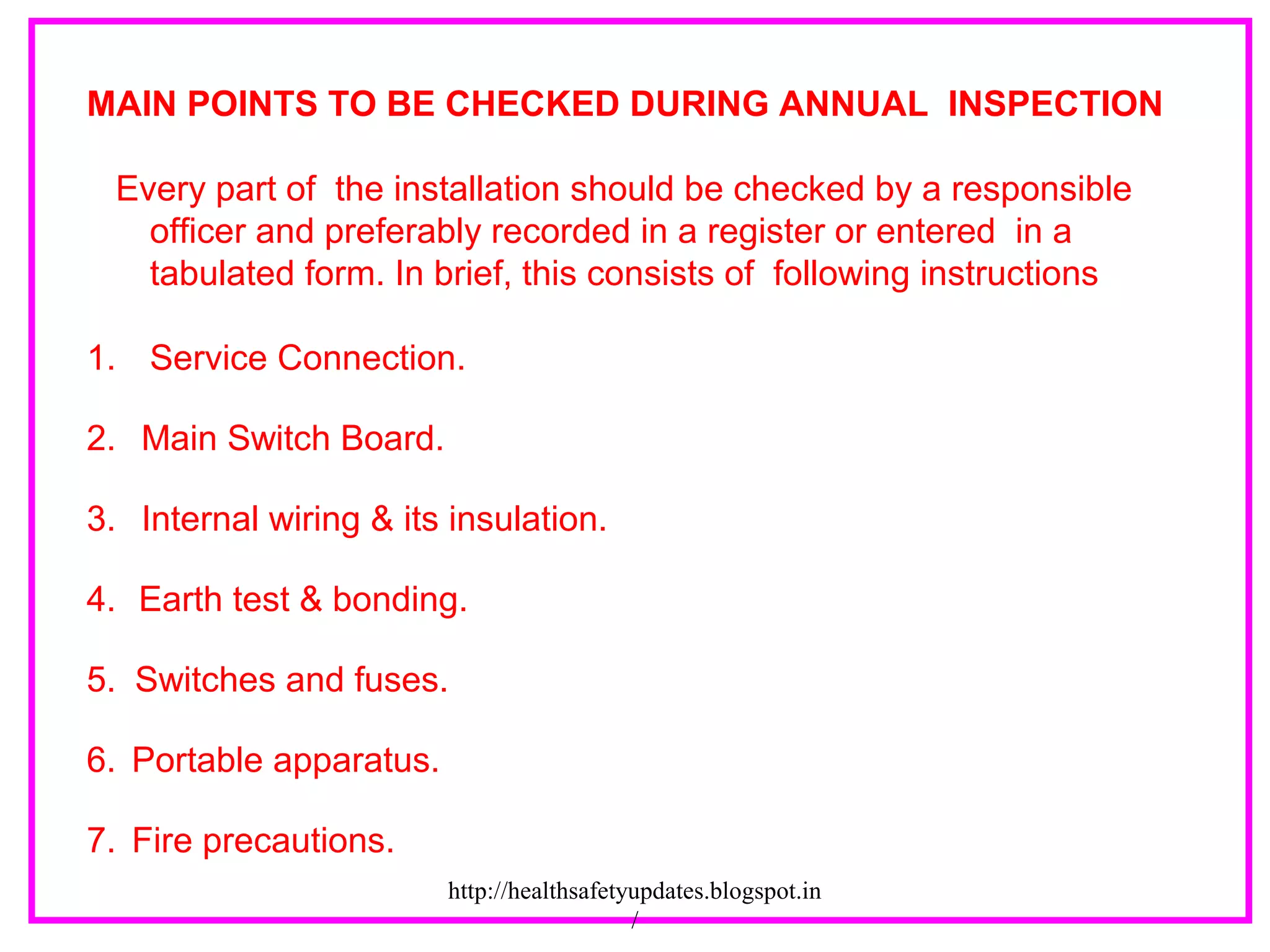 Electrical Safety | PPT