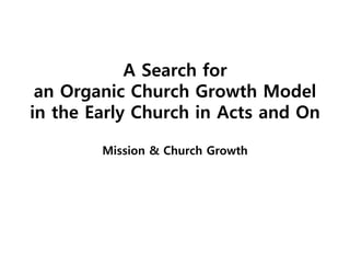 3. mission & church growth | PPTX | Christianity | Religion & Spirituality