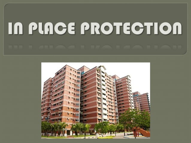 3.1.3 in place protection | PPT
