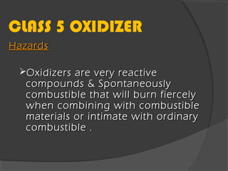 3.1.2 hazmat classes | PPT