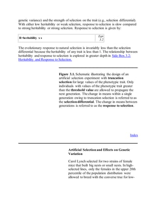 adaptation and selection | DOCX