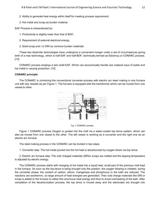 Mass and heat balance for duplex stainless steel production by conarc ...