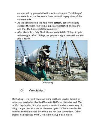 DMC piling | DOCX