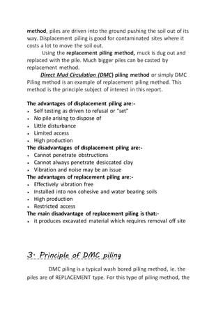 DMC piling | DOCX