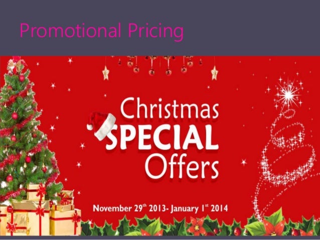 Special Event Pricing Examples