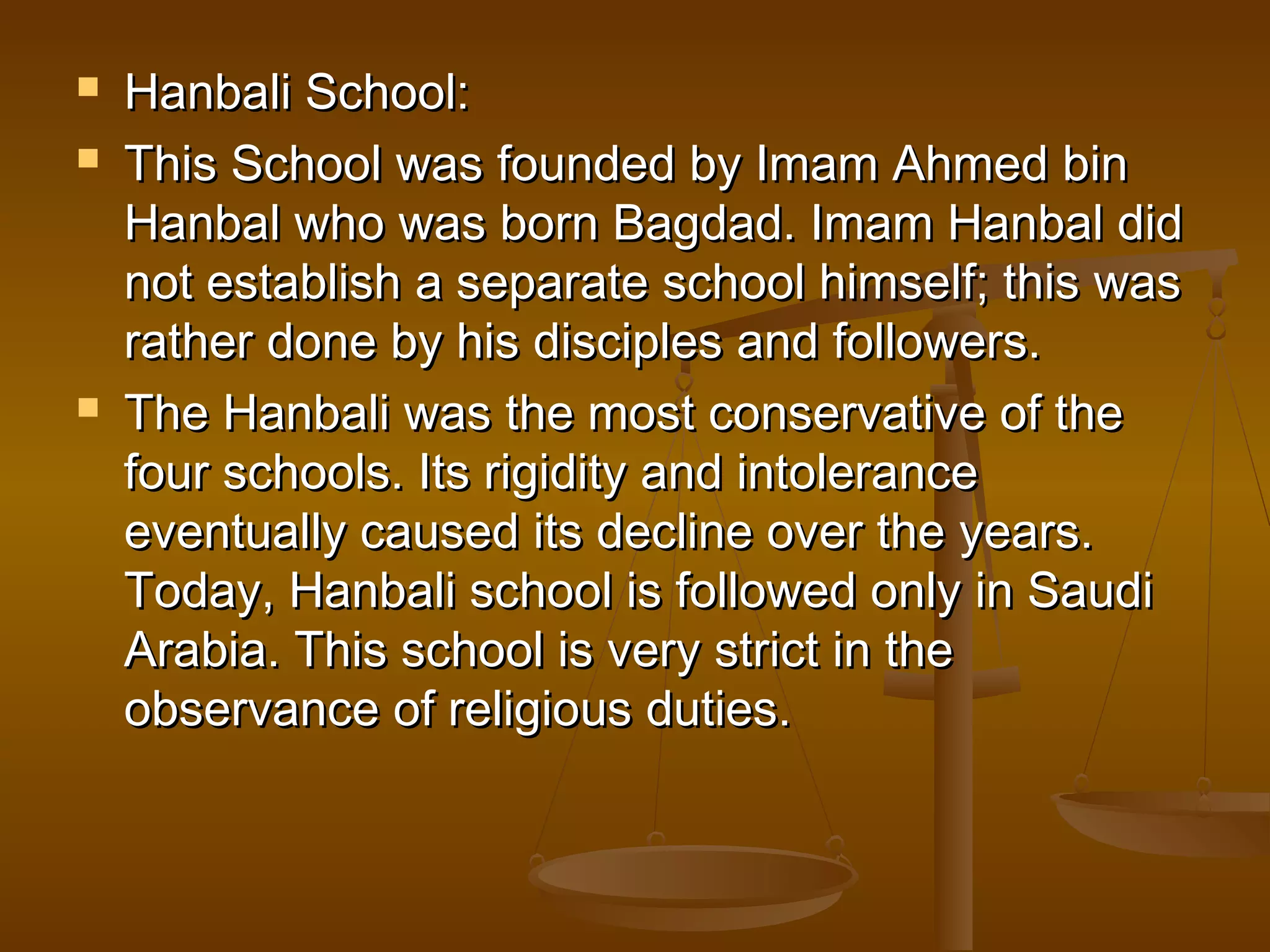 3.schools of muslim law | PPT