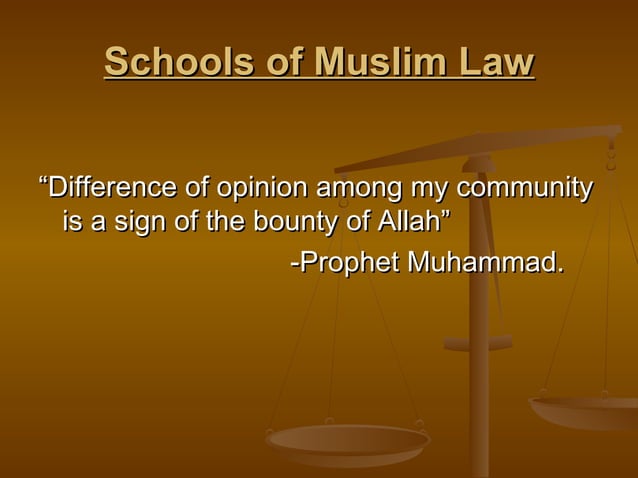 3.schools of muslim law | PPT | Islam | Religion & Spirituality