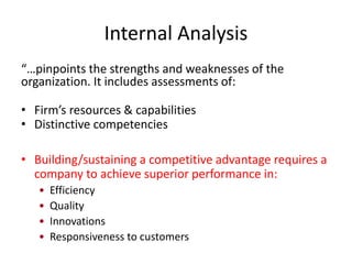 3.internal analysis | PPTX