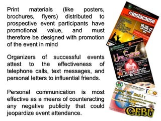 Introduction to Events Management | PPTX