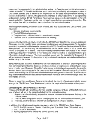 3.2 case review permanency plan hearings | PDF | Adoption and Fostering ...