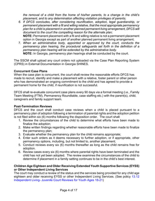 3.2 case review permanency plan hearings | PDF | Adoption and Fostering ...