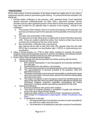 3.2 case review permanency plan hearings | PDF | Adoption and Fostering ...