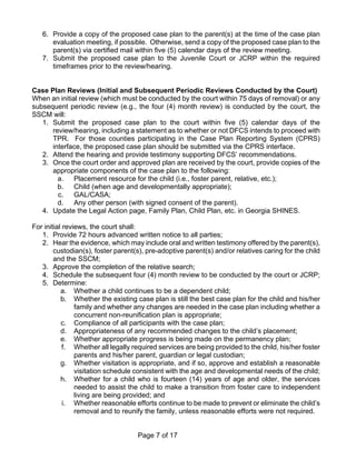 3.2 case review permanency plan hearings | PDF | Adoption and Fostering ...