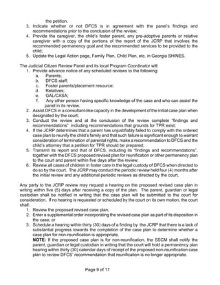 3.2 case review permanency plan hearings | PDF | Adoption and Fostering ...